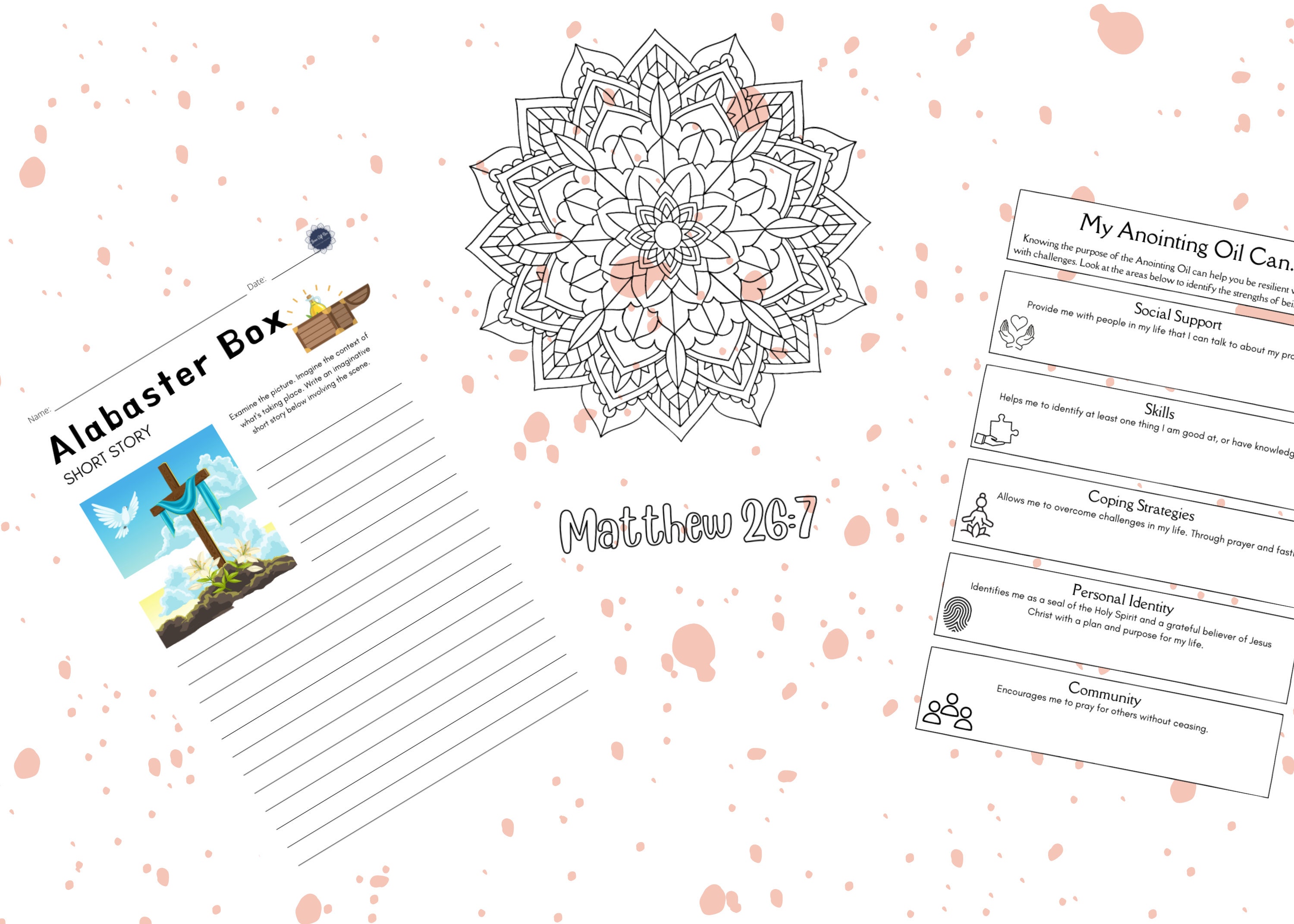 My Alabaster Box Bible Lesson - Etsy