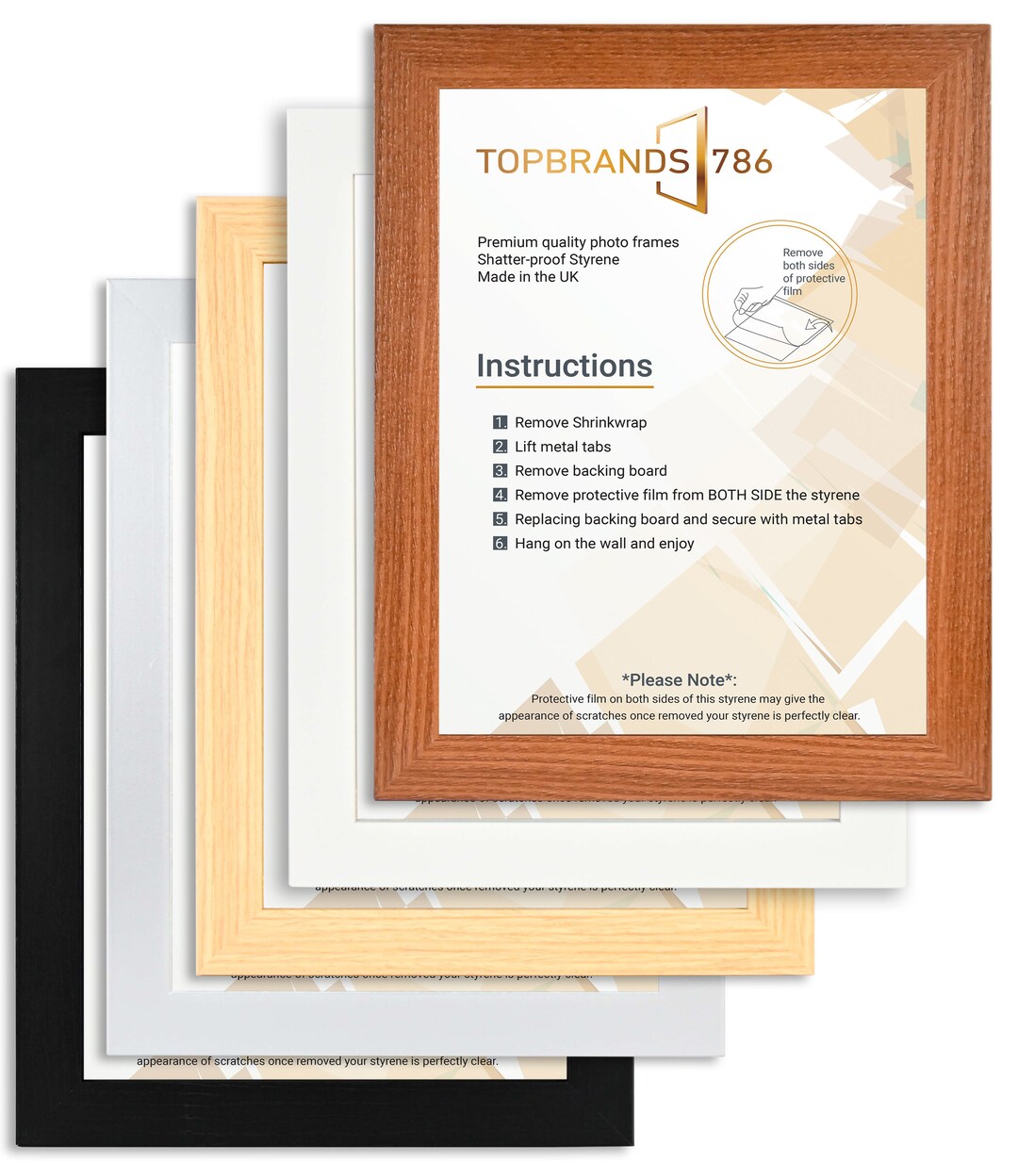 Panoramic Sizes Picture Photo Frames Custom Size Poster Frames 10x4 ...