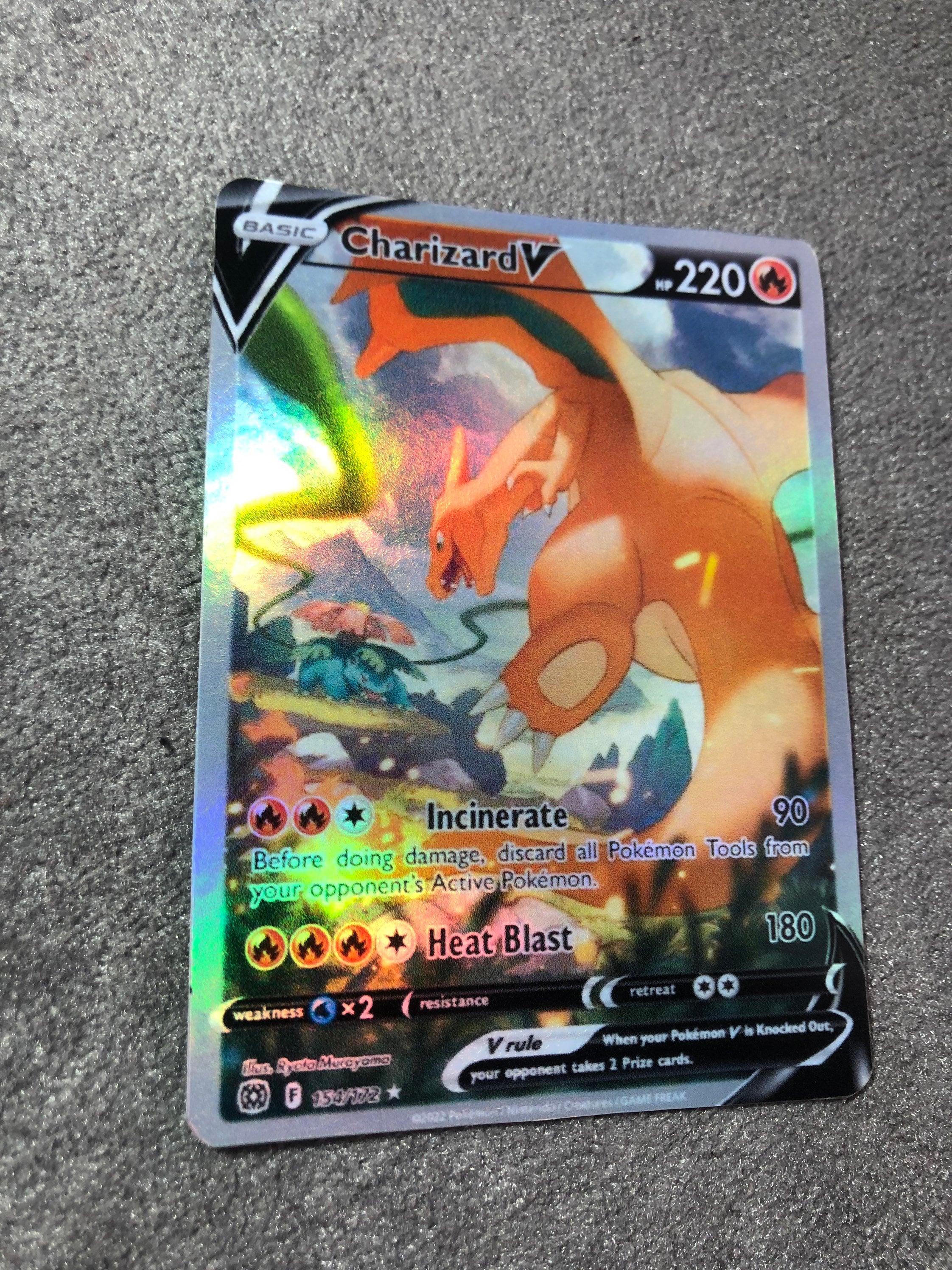 Charizard V 154/172 Alternate Art Brilliant Stars Ultra Rare - Etsy UK