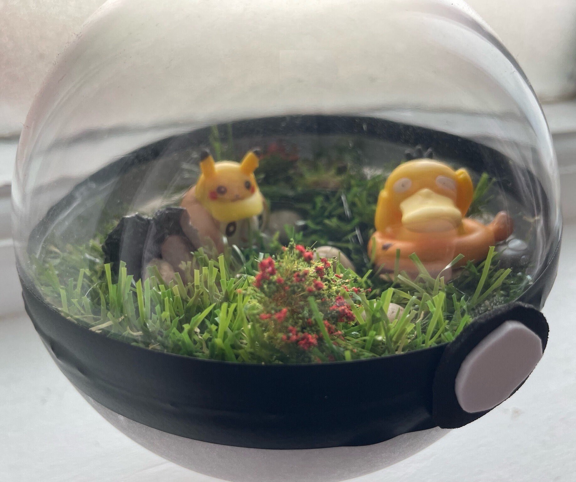 Pokémon Rowlett / Pikachu & Psyduck PONCHO 3D Acrylic Display - Etsy
