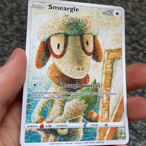 Pokemon X Van Gogh FULL SET Custom pikachu With Grey Felt Hat Promo One ...