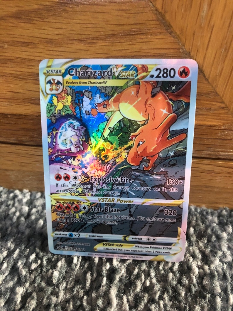Charizard VMAX Swsh262 Holographic UPC Ultra Premium Promo - Etsy
