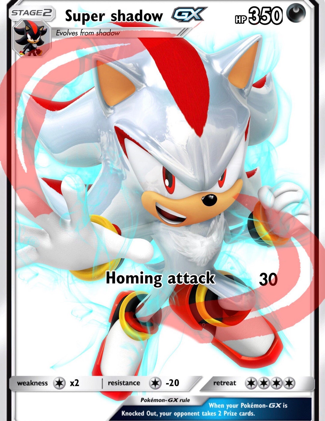 Hyper Shadow GX Holographic Custom Made Kids Cosplay One off Full Art ...