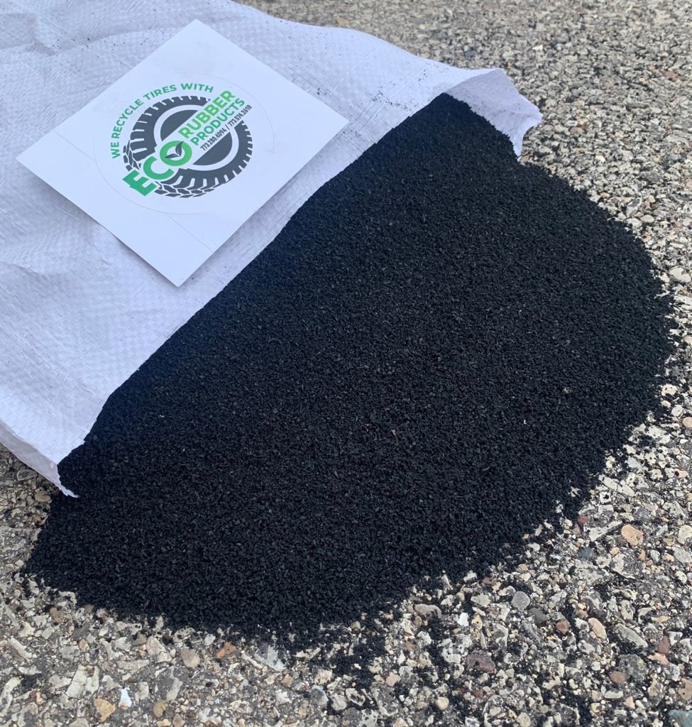 30 Lb Bag of Rubber Infill for Landscape Artificial Turf Synthetic ...