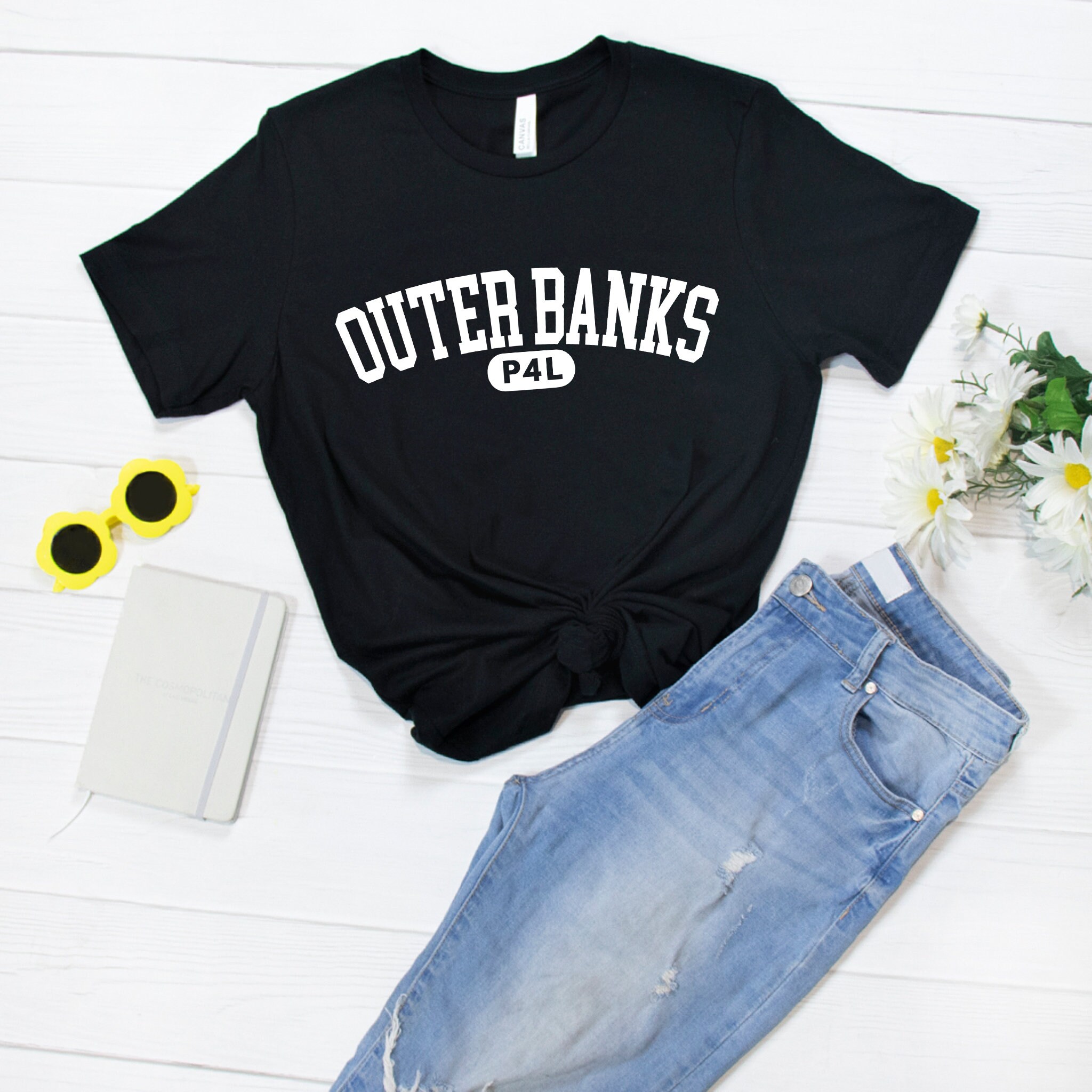 T-shirt Outer Banks P4L - Etsy France