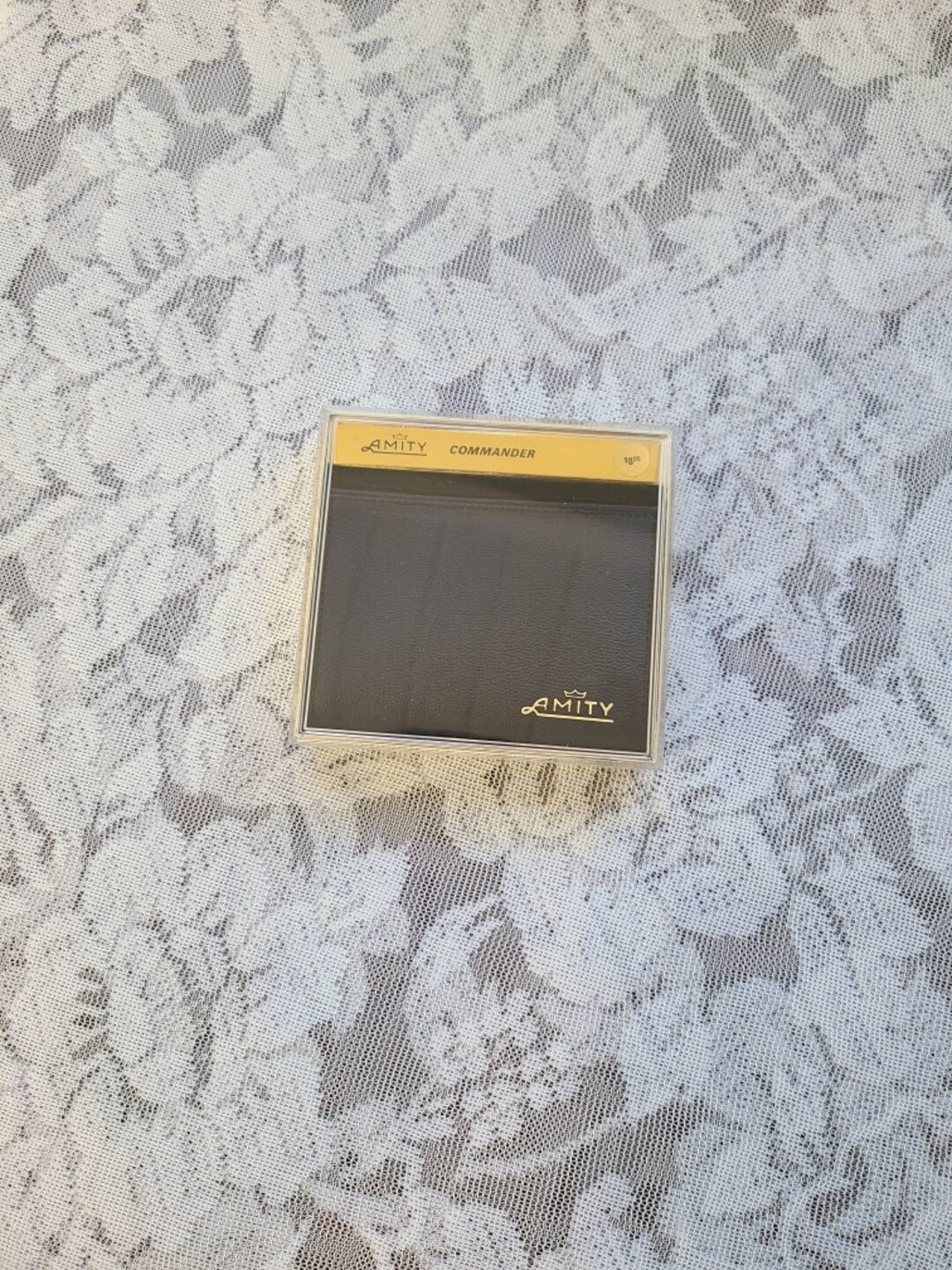 Vintage Men's Amity Commander Bifold Genuine Leather Wallet - Etsy