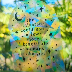 Rainbow Making Suncatcher Sticker Rainbow Maker Window Decal - Etsy UK