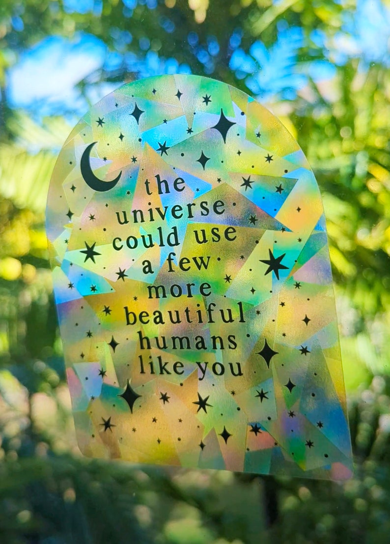 Rainbow Making Suncatcher Sticker Rainbow Maker Window Decal - Etsy