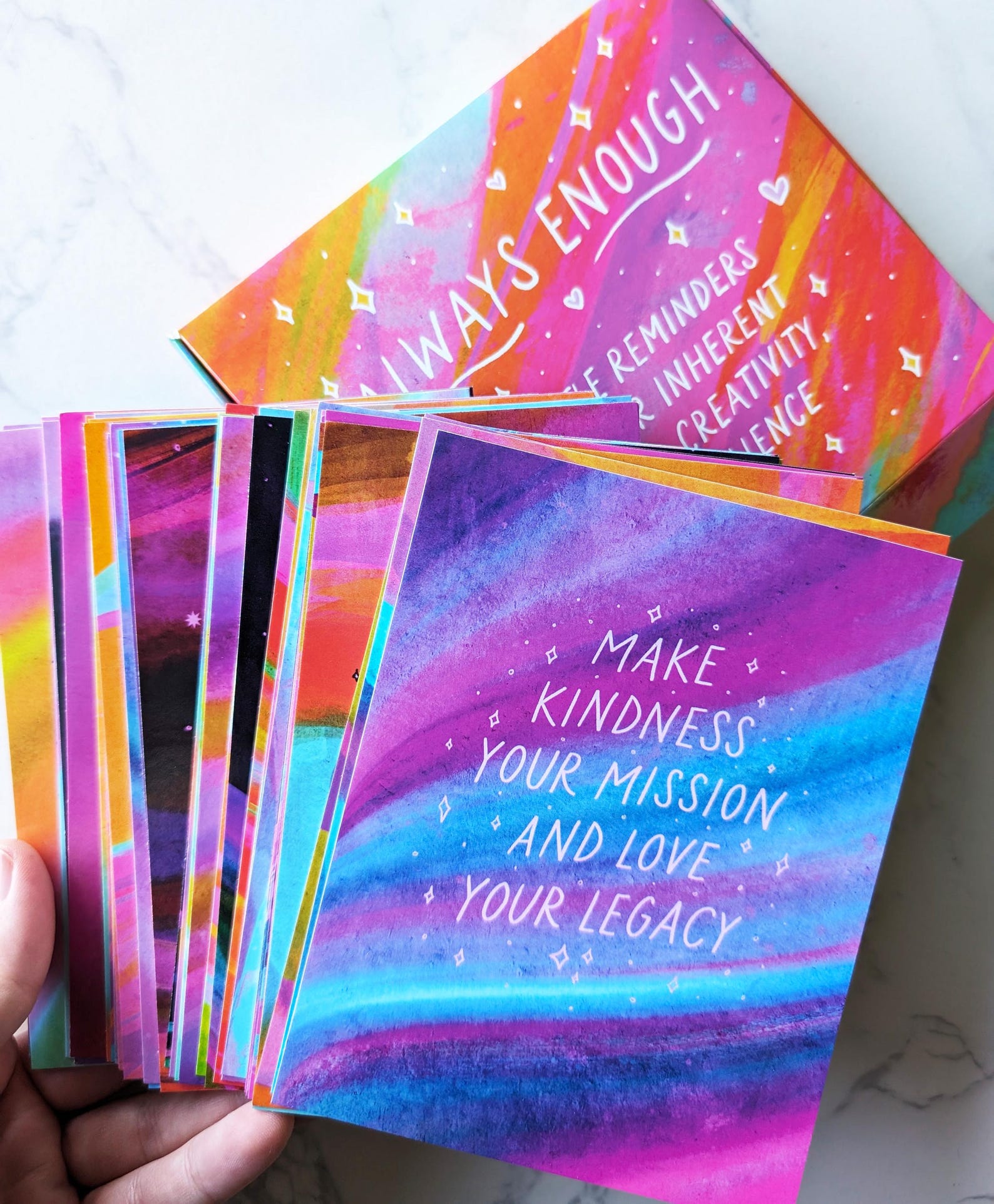 ALWAYS ENOUGH: Positive Affirmation Cards for Resilience, Healing ...