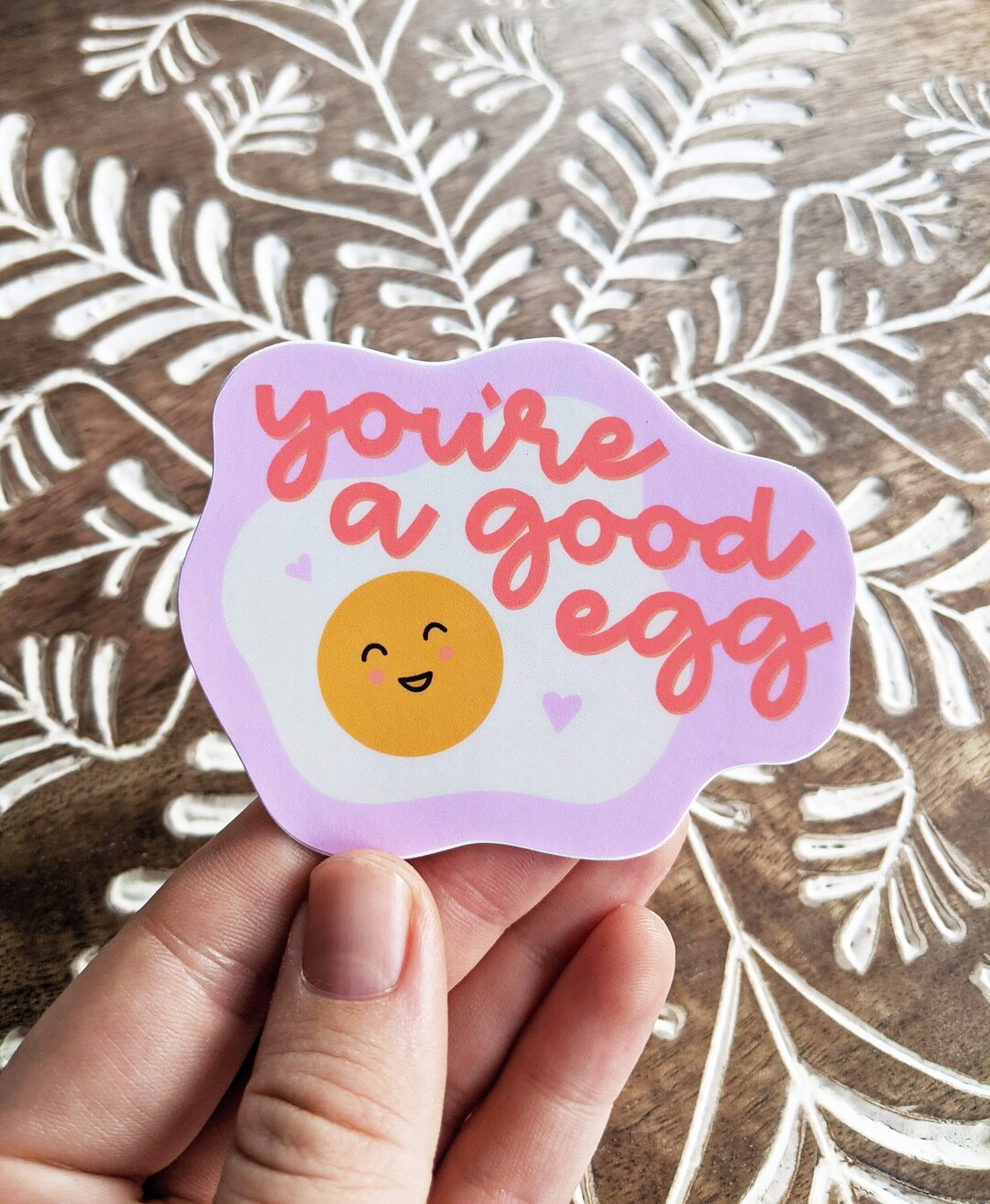 You're a Good Egg Sticker | Cute Egg Sticker | Vinyl Sticker | Cute ...