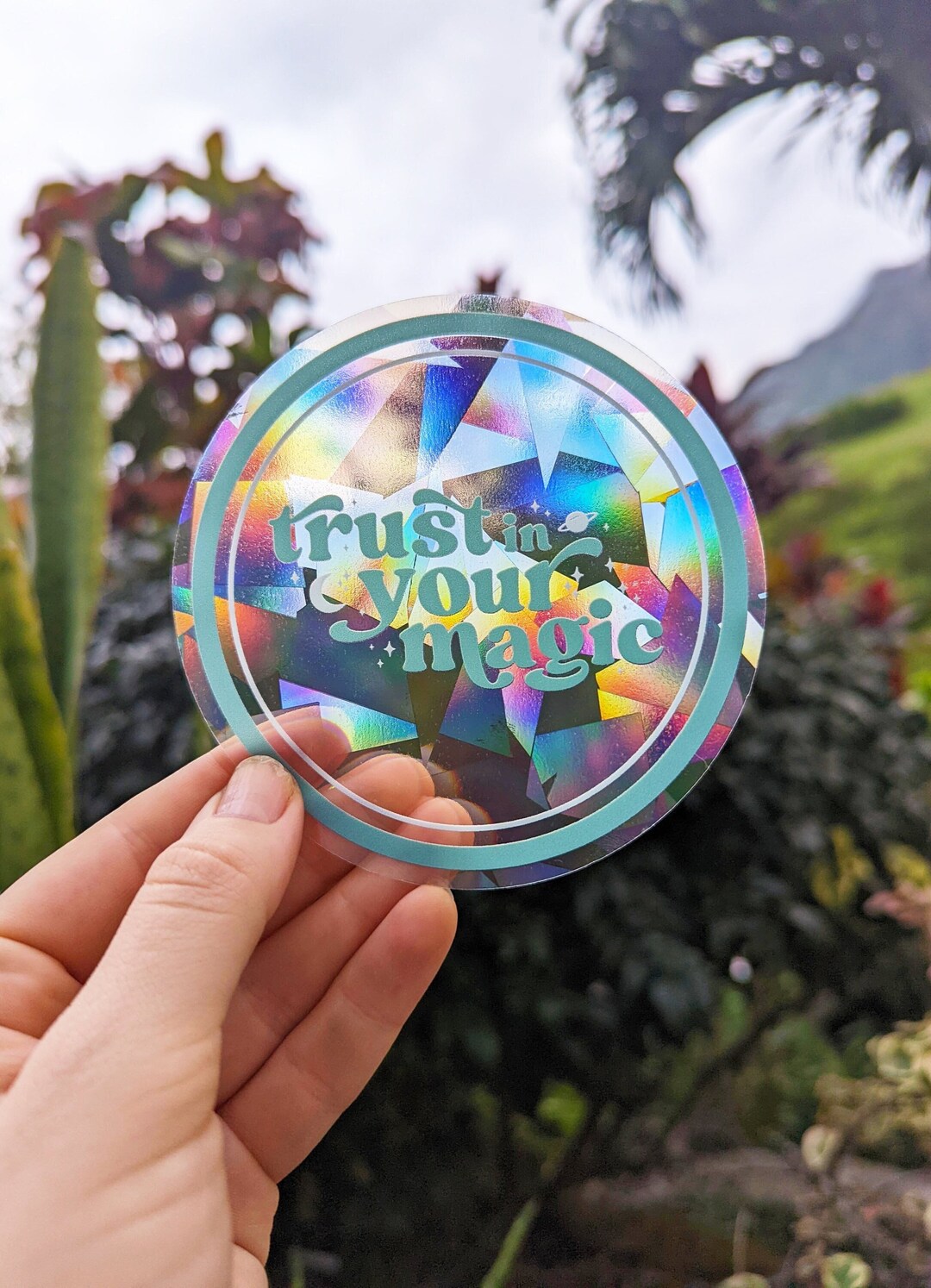 Light Catching Rainbow Maker Suncatcher Sticker • Rainbow Sun Catcher Decal for Windows ...