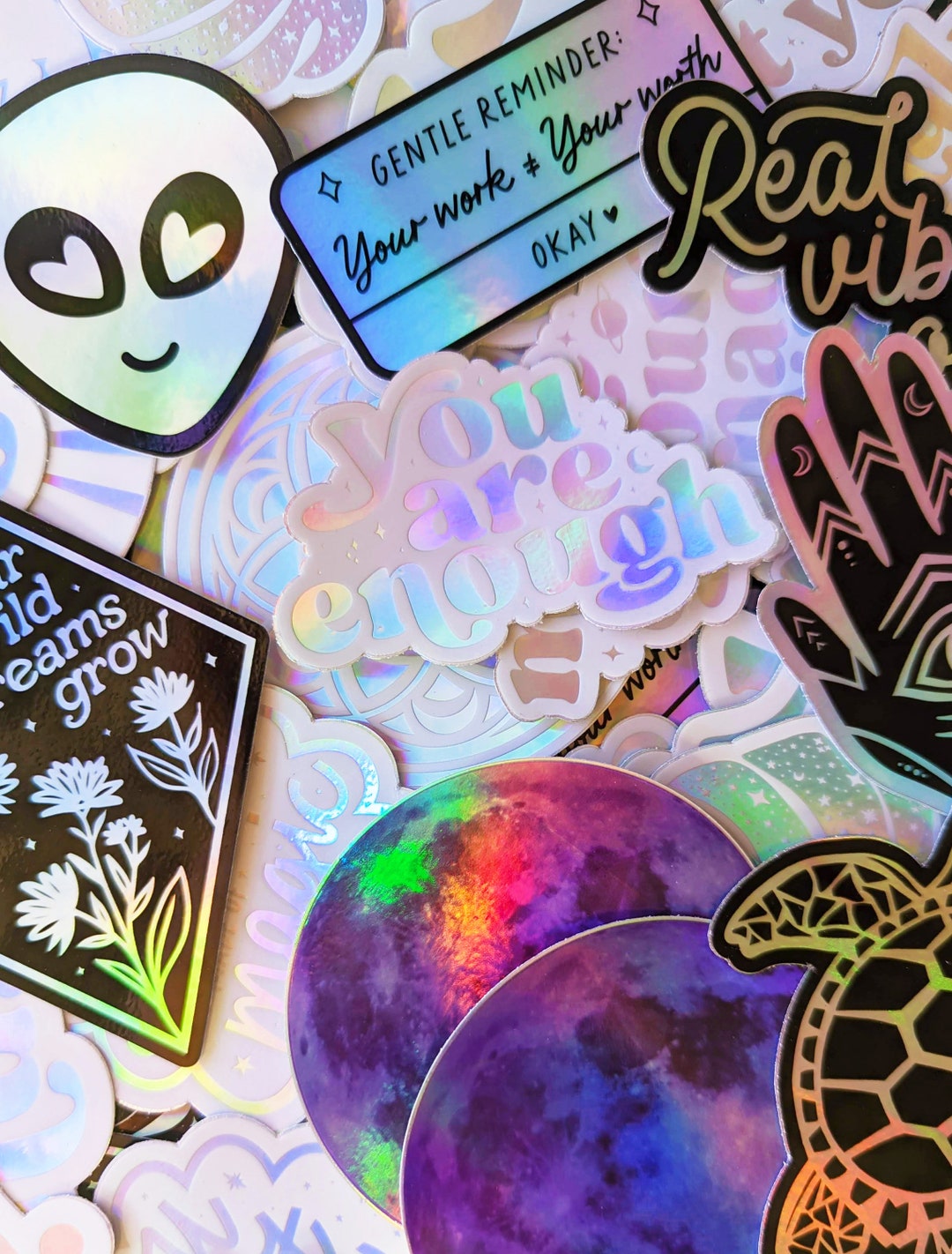 Seconds Sale Oopsie Sticker Packs Surprise Sticker Pack Of Our Not Quite Perfect Holographic