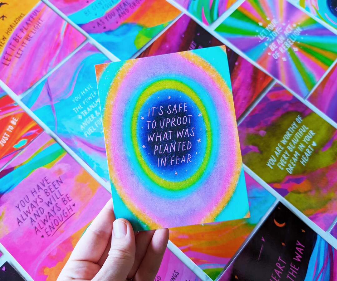 NEW Empowerment Card Deck: 48 Inspirational Affirmations for Resilience ...