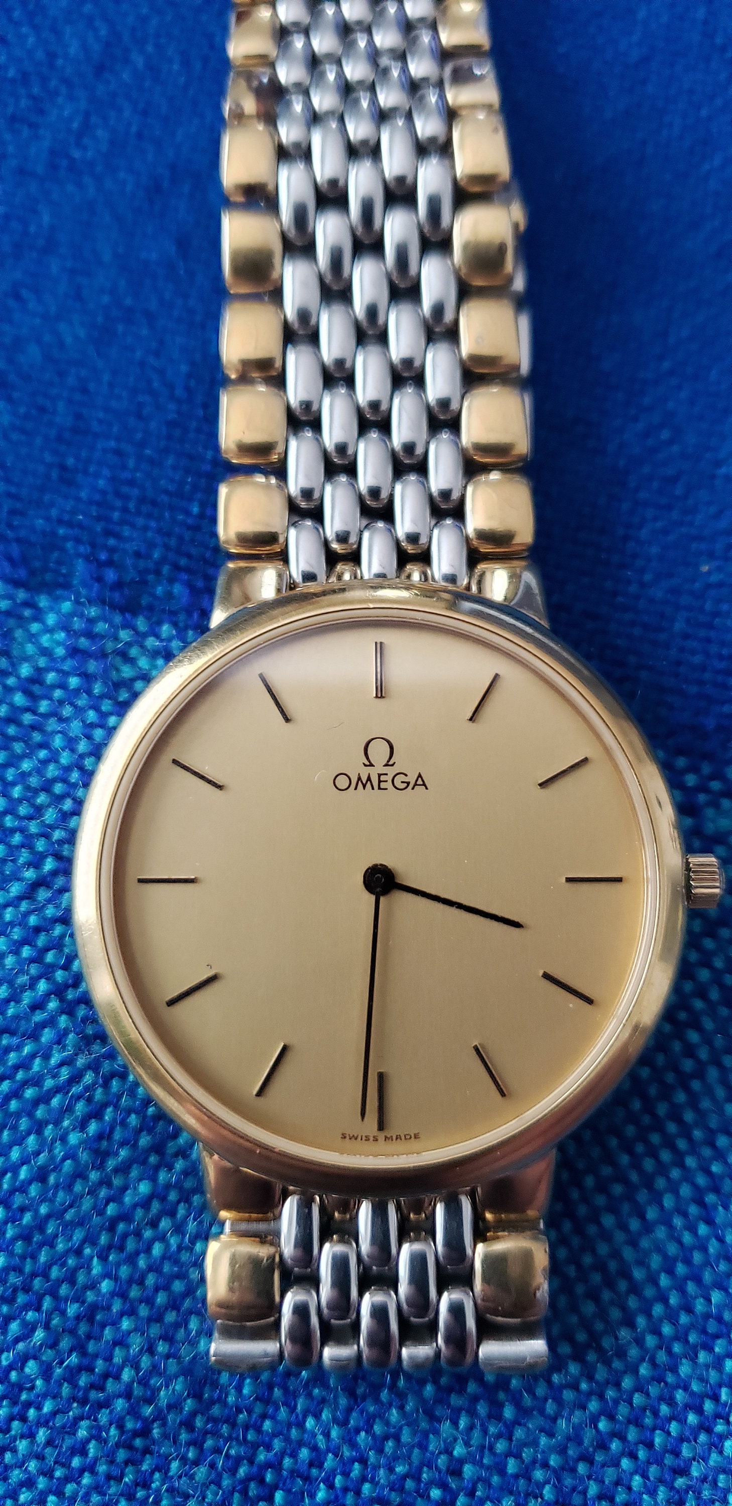 OMEGA De Ville Swiss Watch Quartz - Etsy