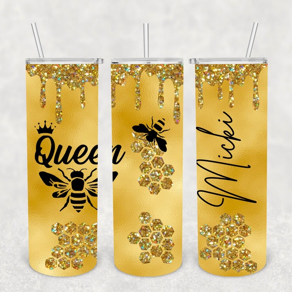 Queen Bee Tumbler - Etsy