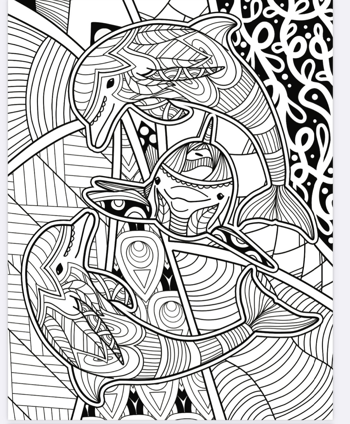 20 Printable Nature Coloring Pages | Etsy