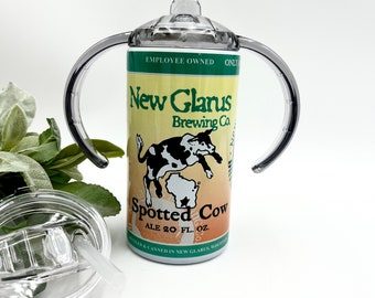 Spotted Cow Beer Glasses - Etsy