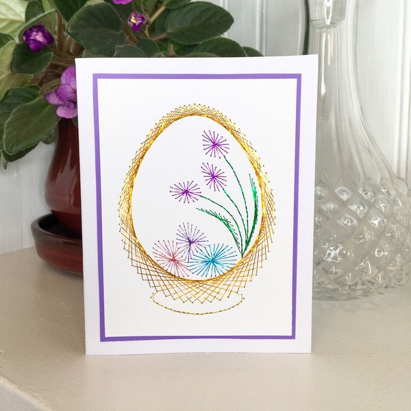 Handmade Easter Card - Etsy
