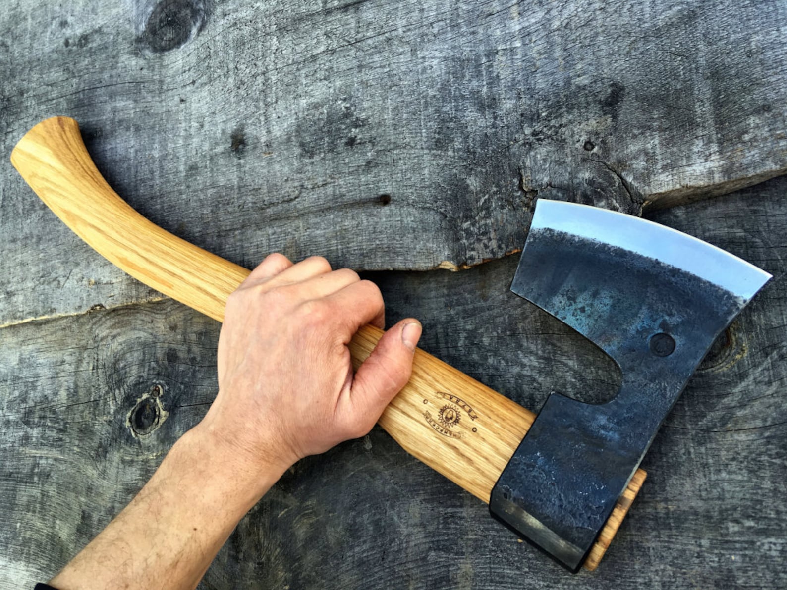 Russian Axe Lumberjack Hand Forged Woodworking axe | Etsy