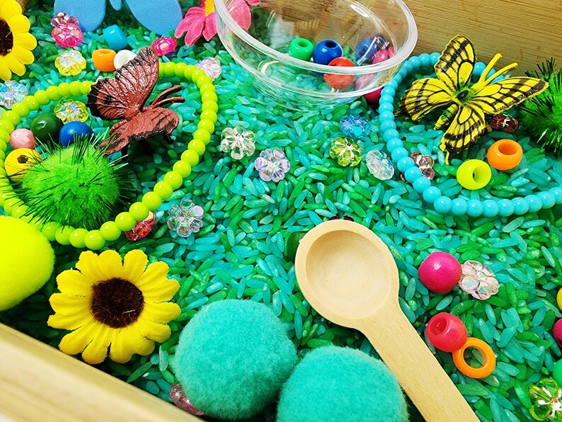 Butterfly Sensory Bin Set Small, Insect Sensory Kit , Sensoryplay ...