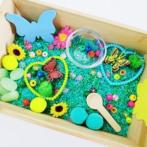 Butterfly Sensory Bin Set Small, Insect Sensory Kit , Sensoryplay ...