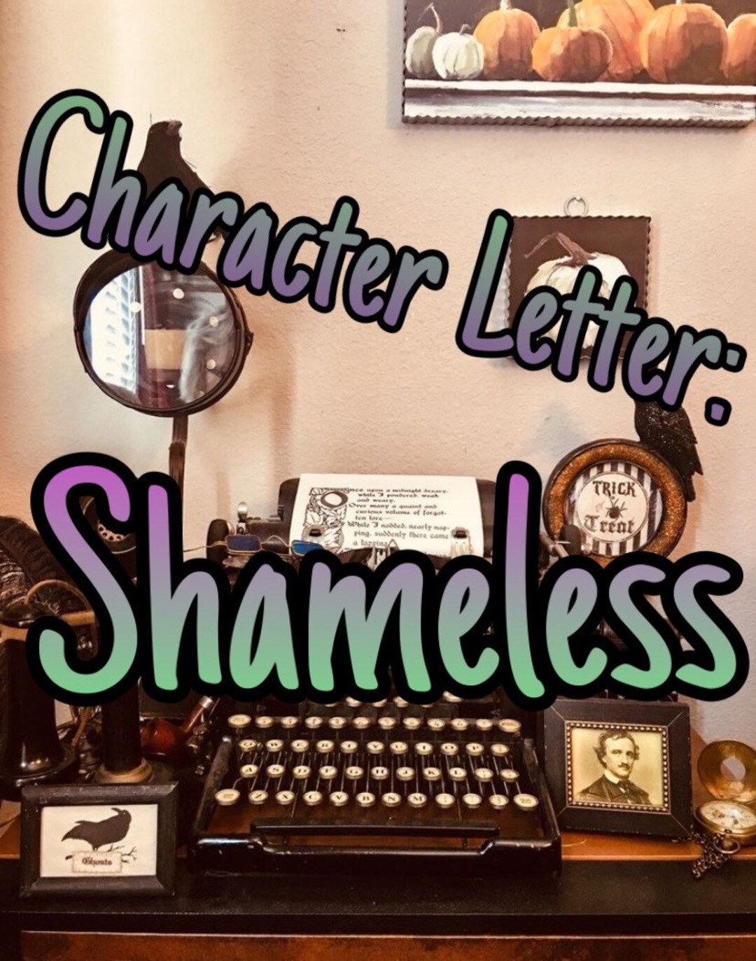 Shameless Character Letter - Etsy