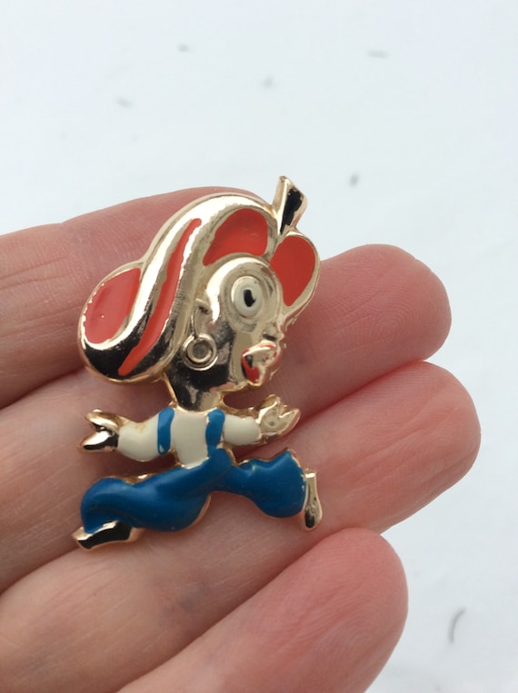 Vintage figural imp? boy - Gem