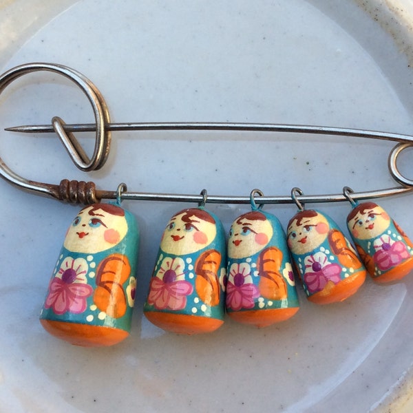 Nesting Doll Charm - Etsy