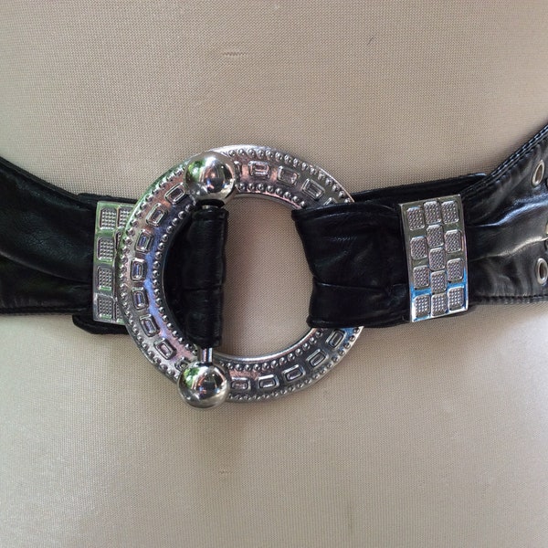 Rhinestone Cinch Belt - Etsy