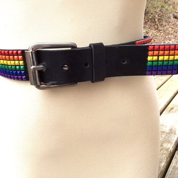Studded Belt - Etsy
