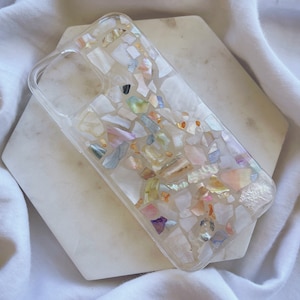 Shell Pieces Resin iPhone Case - Handmade - Etsy