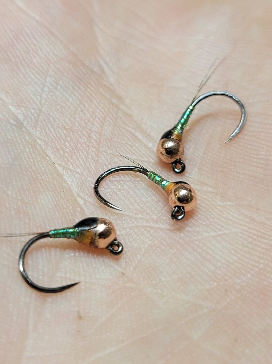Olive Flash & Orange Perdigon - Etsy