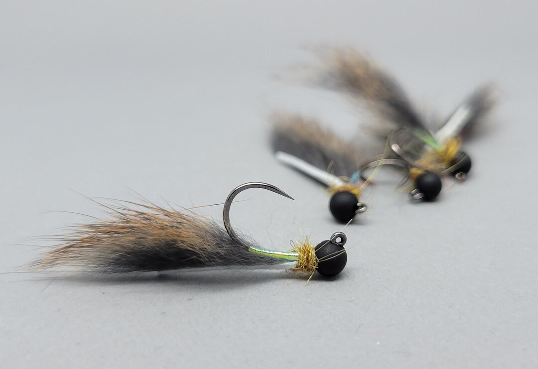 Mayer's Mini Leech Jig -natural - Etsy