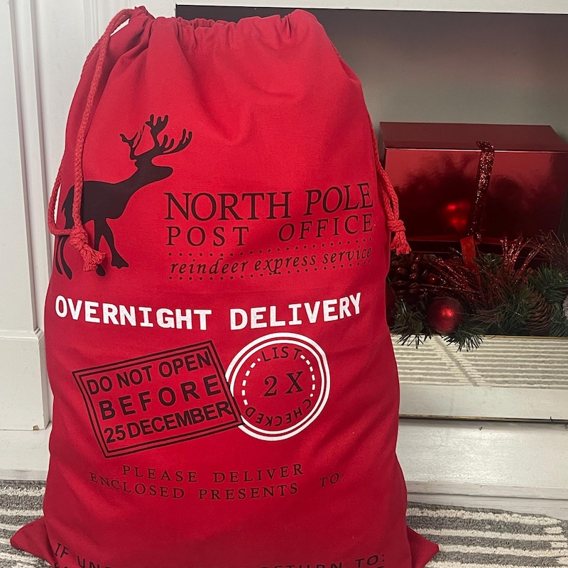 Extra Large Santa Sack - Etsy