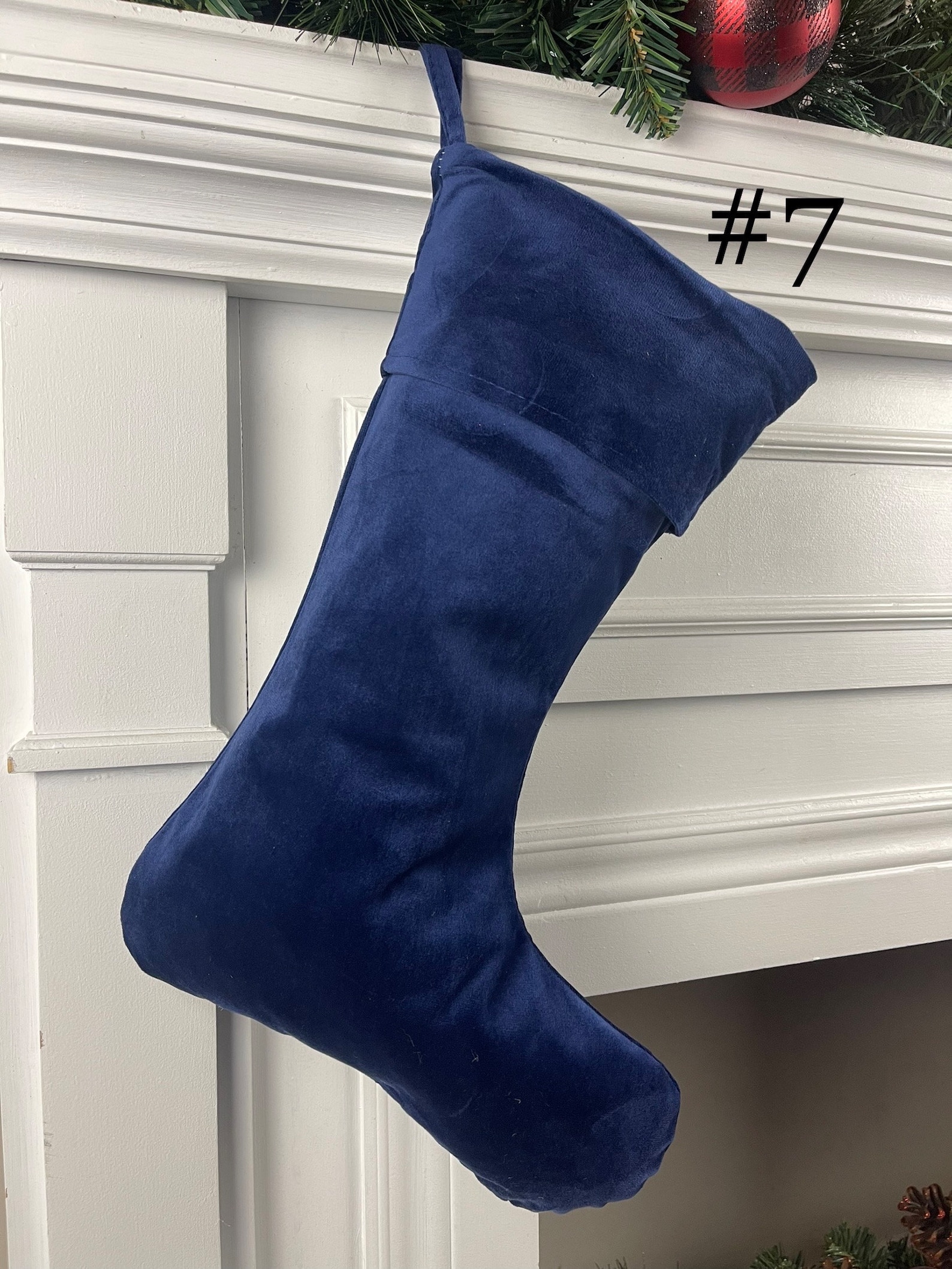 Personalized Velvet Christmas Stockings - Etsy