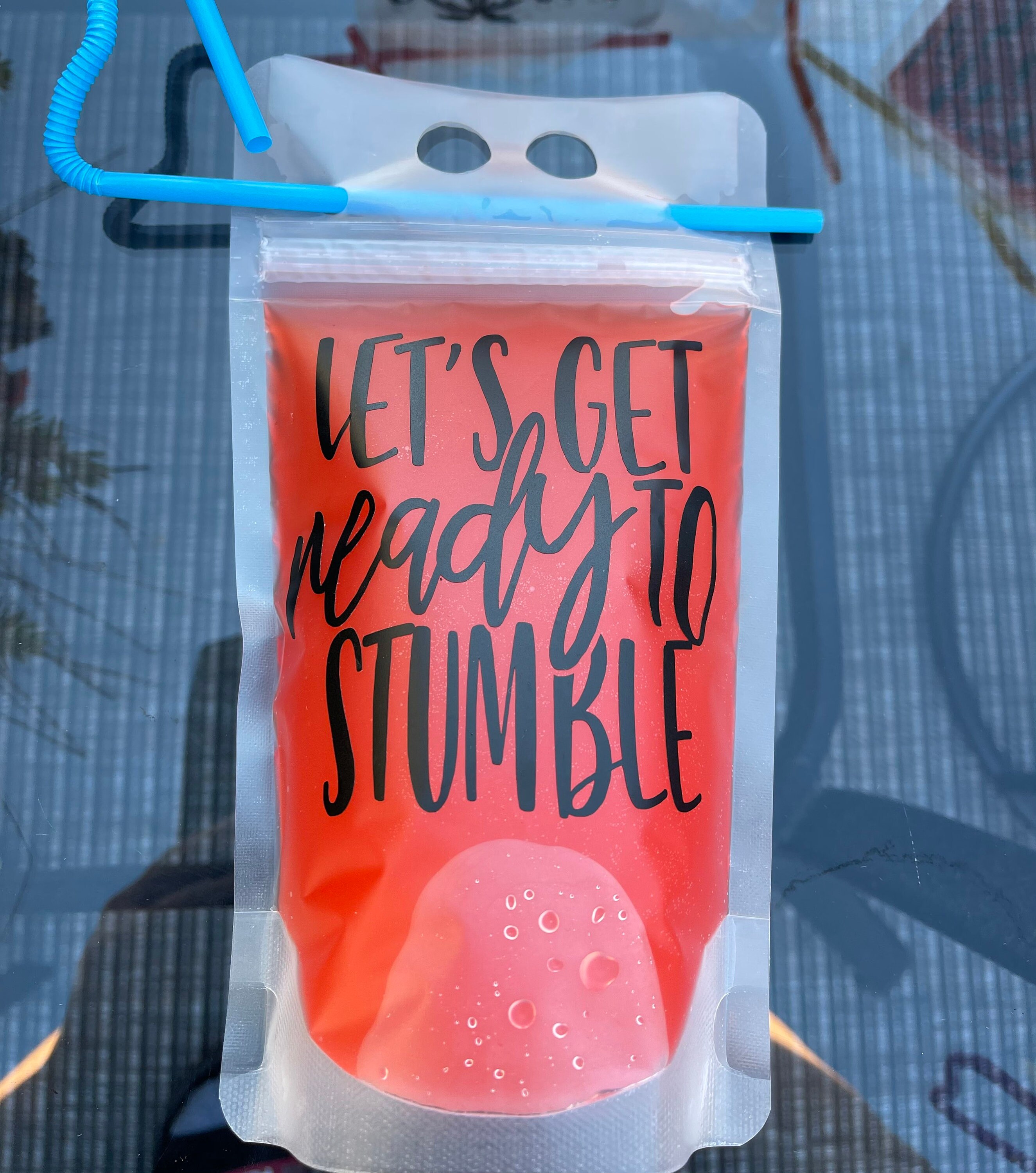 Custom Drink Pouches Booze Bags | Etsy