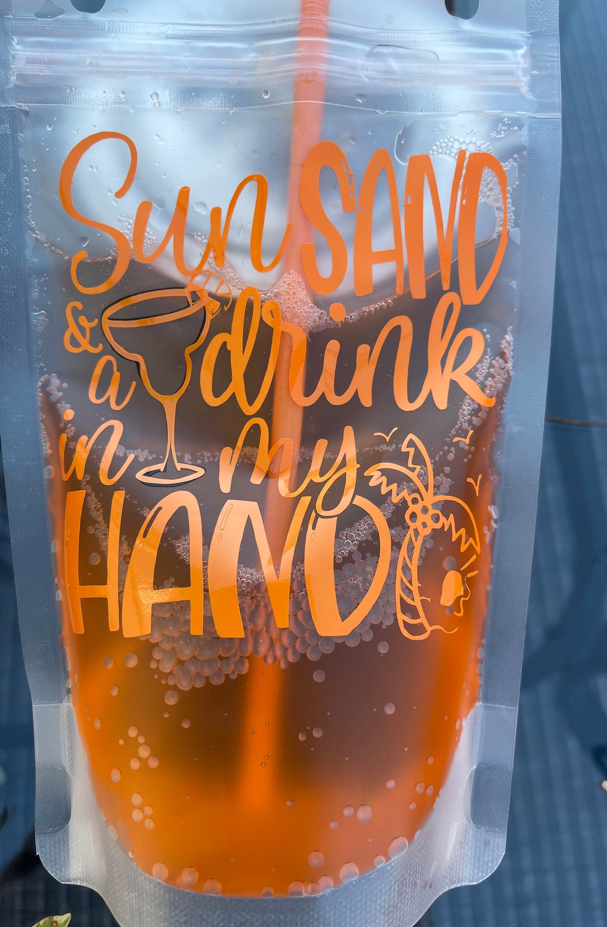 Custom Drink Pouches Booze Bags | Etsy