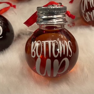 Christmas Booze Ball Ornaments, Ornament Shots - Etsy Canada