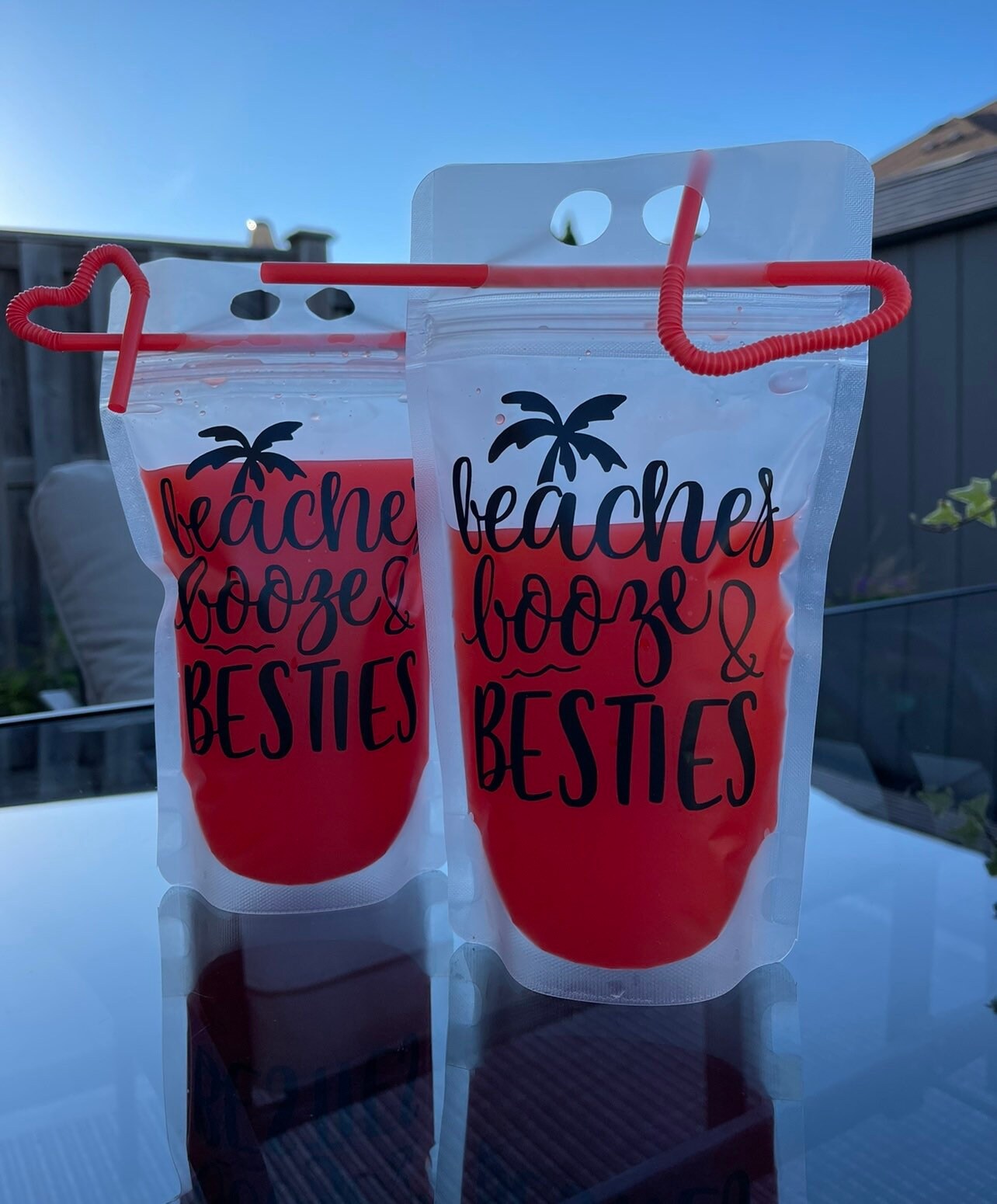 Custom Drink Pouches Booze Bags | Etsy