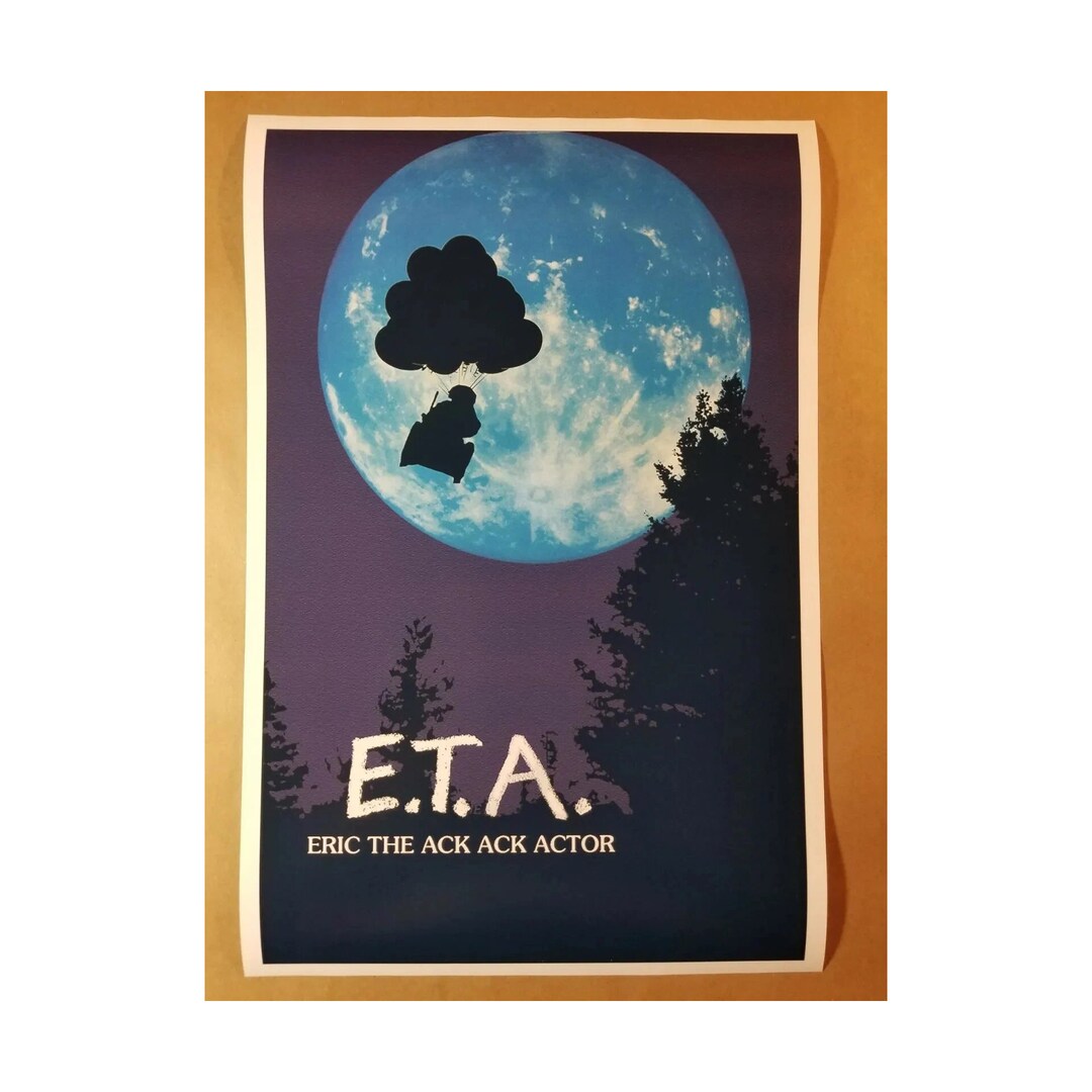 Eric the Actor Balloons E.T. the Extra Terrestrial Movie Poster Midget ACK! ACK! - Etsy