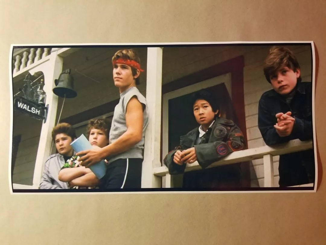 Goonies Movie Scene 12 X 24 Poster Man Cave Bar 80's Comedy Treasure ...