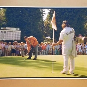 Happy Gilmore Movie Scene 12" X 24" Poster Adam Sandler Hockey Stick ...