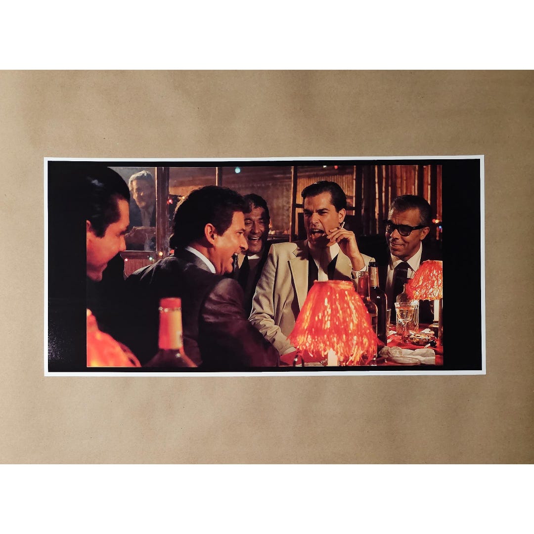 Goodfellas Movie Scene Poster 12" X 24" Funny How Pesci Gangster ...