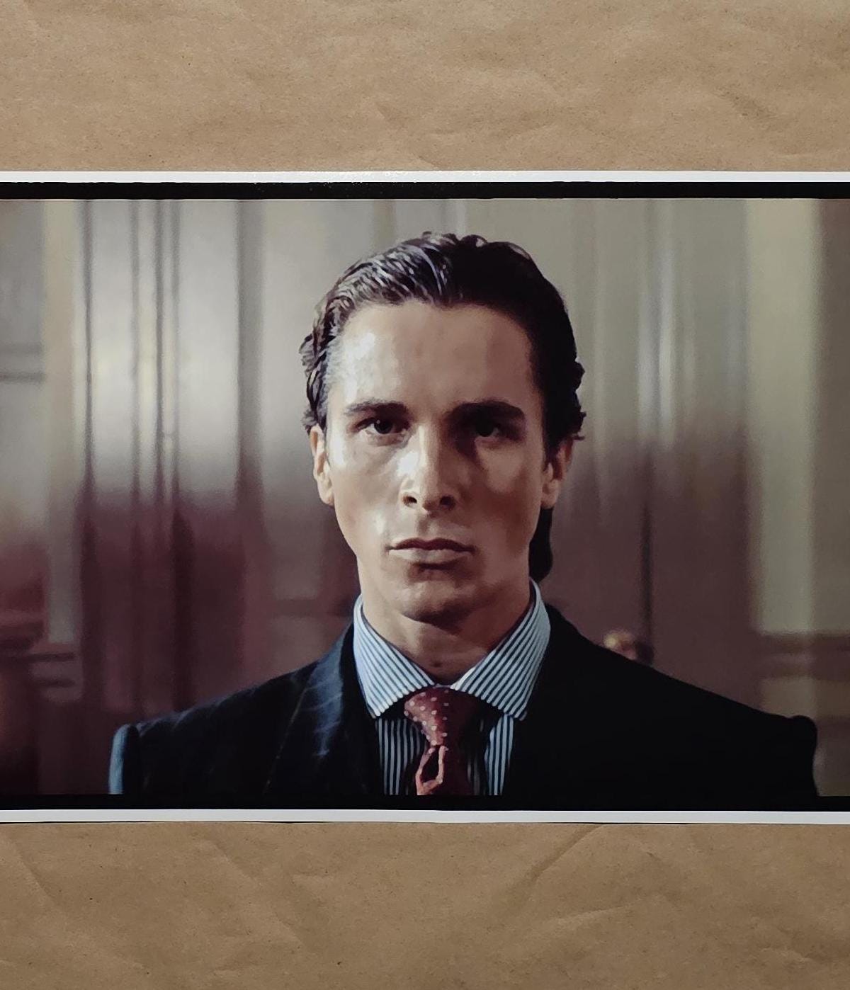 American Psycho Poster 12" X 24" Patrick Bateman End Scene Halloween ...