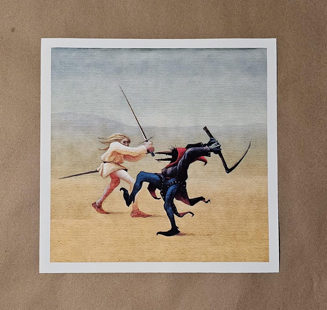 The Stand Poster Print - Stephen King Book Art Final Battle Armageddon ...
