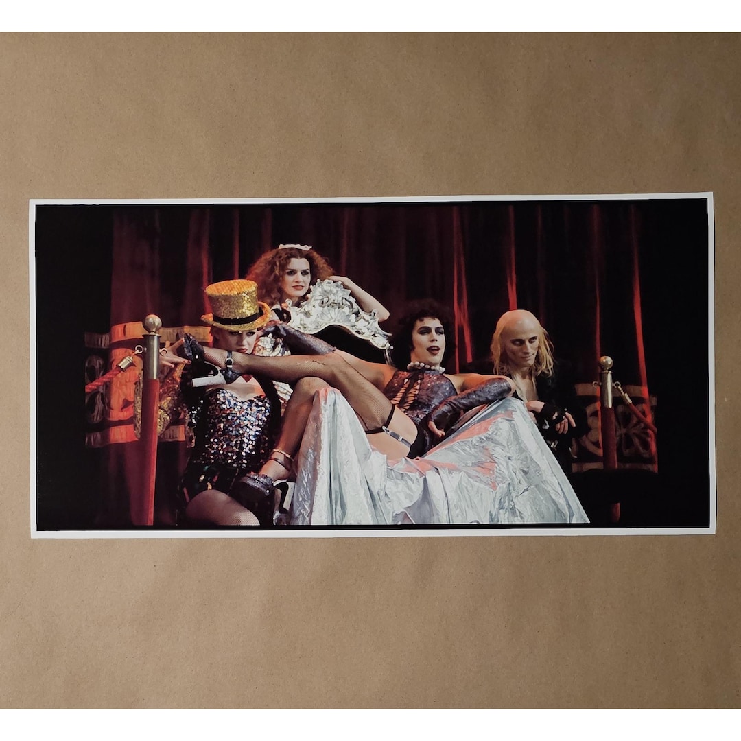 Rocky Horror Picture Show Movie Scene Art Print 12" X 24" Drag Queen ...