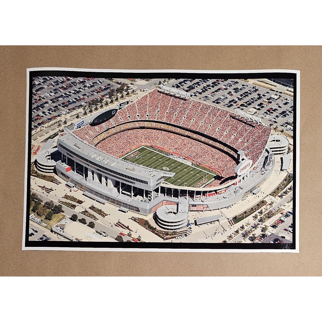 Kansas City Chiefs Arrowhead Stadium Poster Dorm Room Man Cave Bar ...