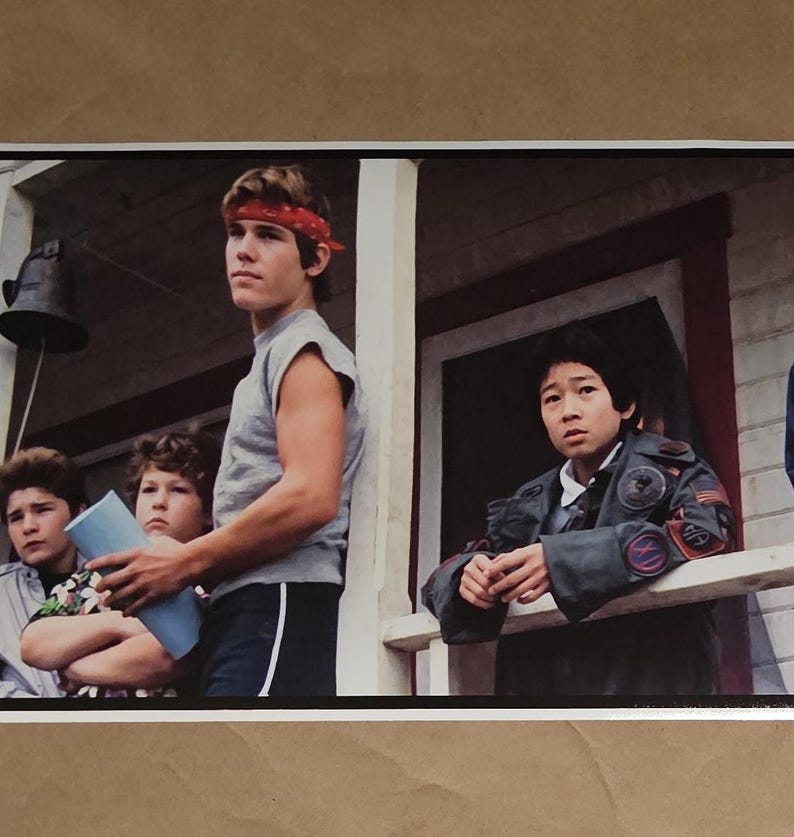 Goonies Movie Scene 12" X 24" Poster Man Cave Bar 80's Comedy Treasure ...