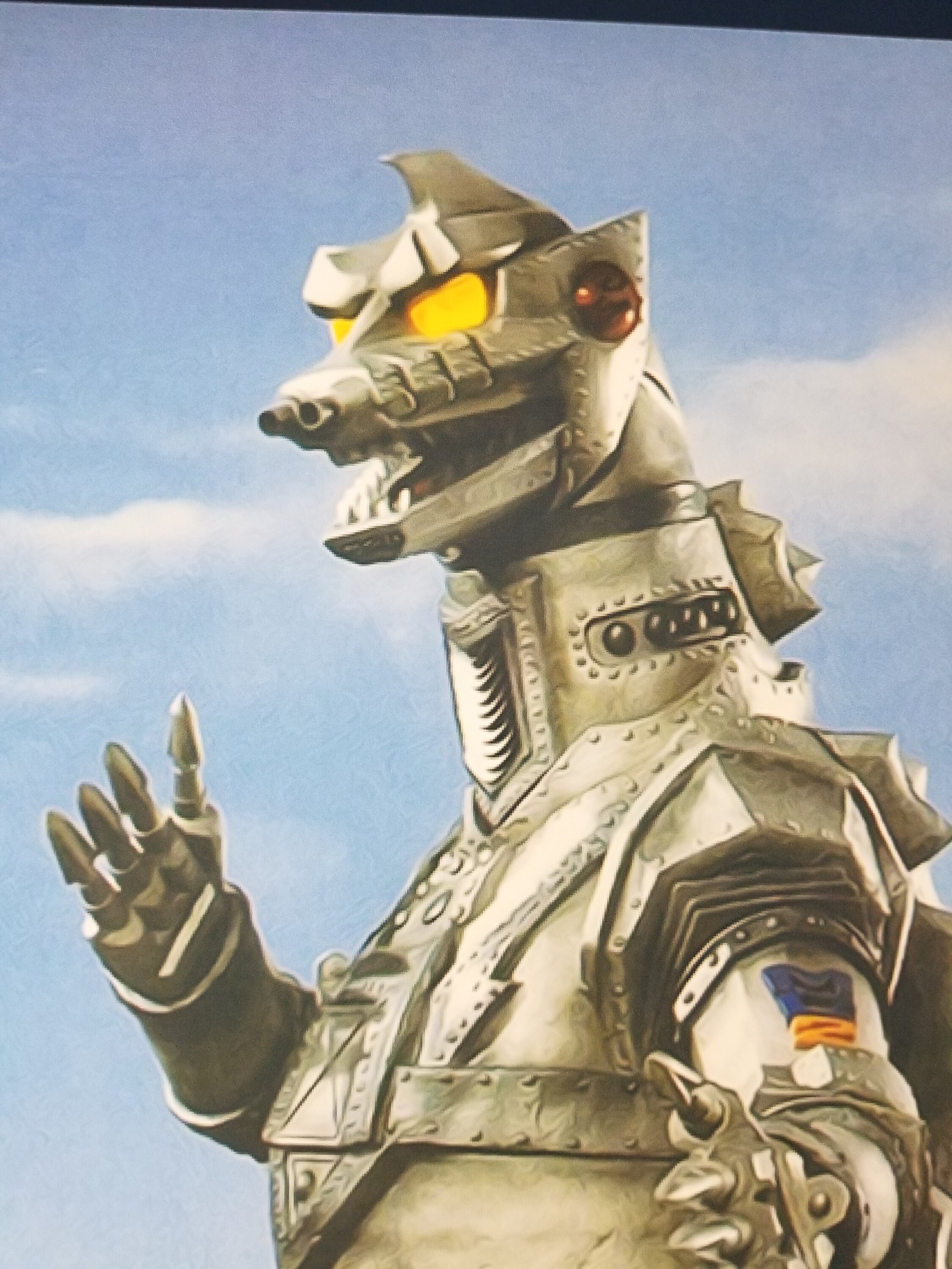 Mechazilla Poster 12 X 18 Godzilla Oriental Japanese Monster - Etsy