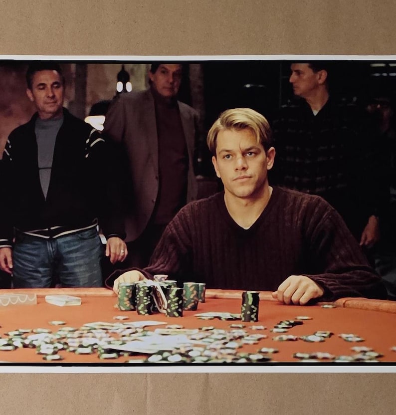 Rounders Poker 12" X 24 Poster Movie Scene Mike Game Room Man Cave ...